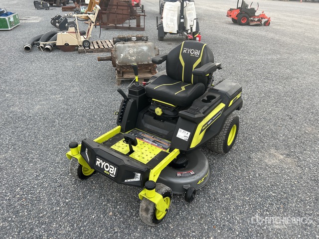 Ryobi 80v HP Ride-On Electric Lawn Mower | Ritchie Bros. Auctioneers