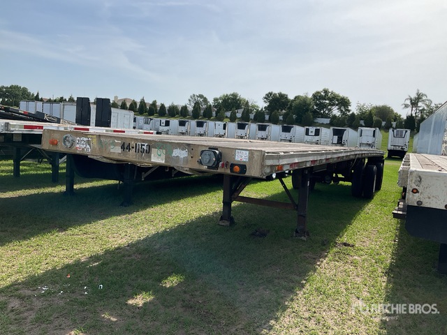 1985 Ravens 44 ft T/A Spread Axle Flatbed Trailer | Ritchie Bros ...
