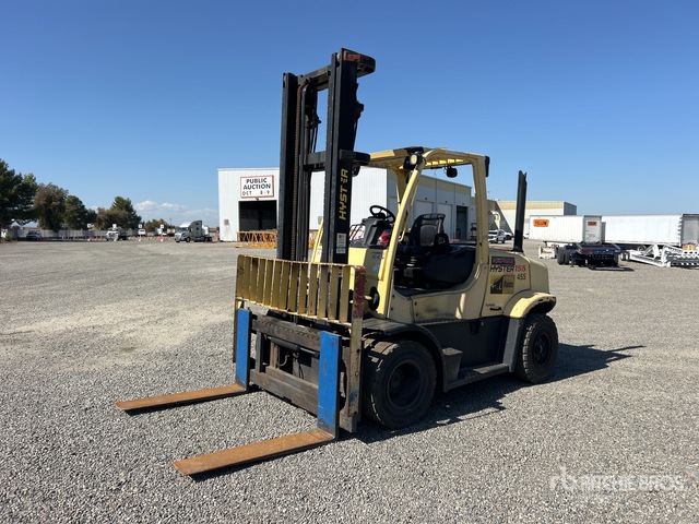 2011 Hyster H155 FT 13900 lb Pneumatic Tire Forklift | Ritchie Bros ...