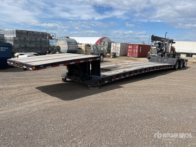 2005 Kalyn Siebert MRG-35T 60840 lb T/A Double Drop Removable Gooseneck ...