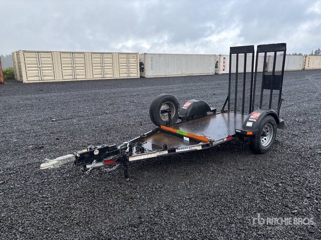 2019 Snake River FB4'X7' 7 ft S/A Equipment Trailer | Ritchie Bros ...