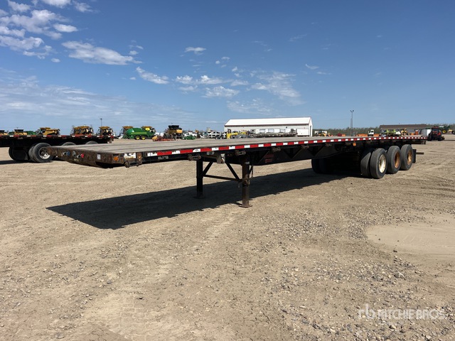 2014 Fontaine HBVSF22TAS 53 ft Tri/A Flatbed Trailer | Ritchie Bros ...