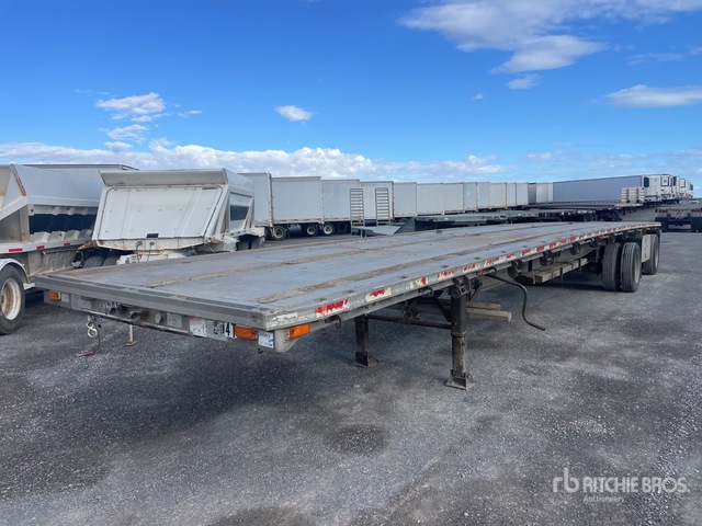 1996 Ravens 1748A83 48 ft T/A Spread Axle Flatbed Trailer | Ritchie Bros. Auctioneers