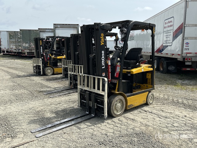 2021 Yale ERC050 4400 lb Electric Forklift | Ritchie Bros. Auctioneers