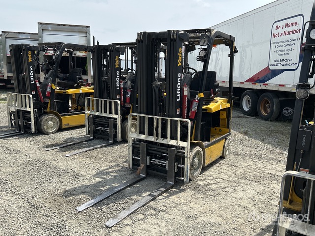 2021 Yale ERC050 4400 lb Electric Forklift | Ritchie Bros. Auctioneers
