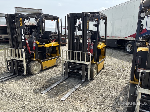 2021 Yale ERC050 4400 lb Electric Forklift | Ritchie Bros. Auctioneers