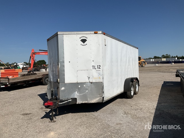 2016 Diamond 16 ft T/A Enclosed Trailer | Ritchie Bros. Auctioneers