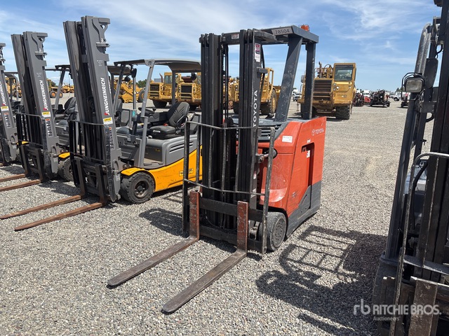 2021 Toyota 8BNCU18 3500 lb Electric Forklift | Ritchie Bros. Auctioneers
