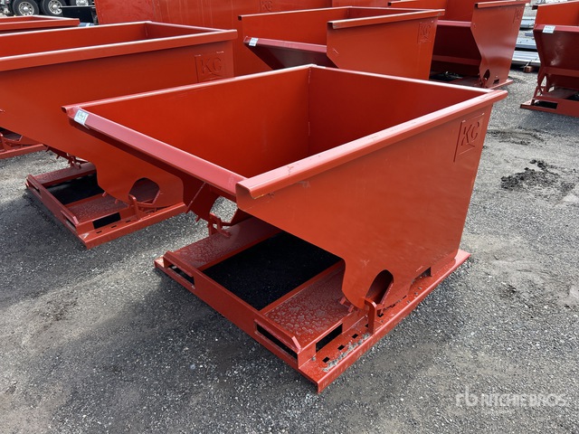 2025 Kit Containers 1.5YFT-SDH 5 ft 4 in 1.5 cyd Self-Dumping Hopper ...