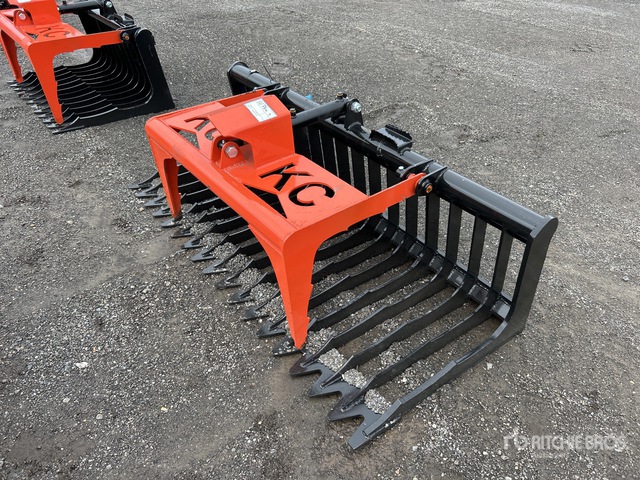 2025 Kit Containers QT-SG-S76-V3 76 in Skeleton Skid Steer Grapple ...