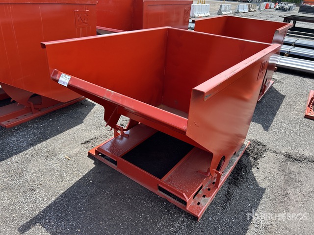 2025 Kit Containers 2YFT-SDH 5 ft 4 in 2 cyd Self-Dumping Hopper ...