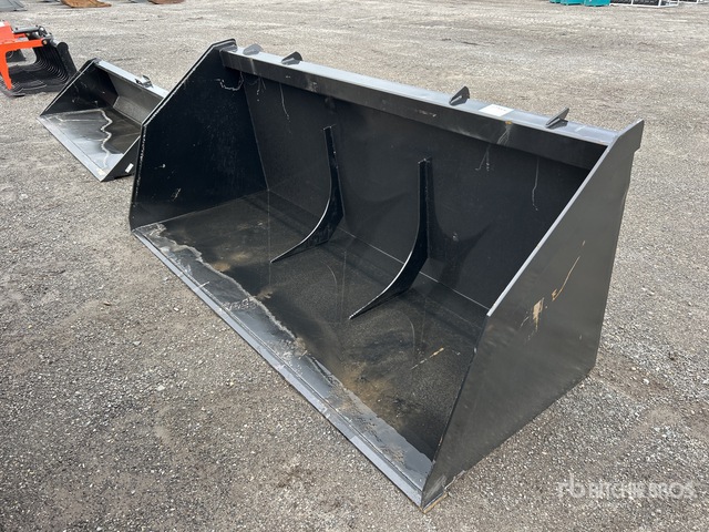 2025 Kit Containers QT-BFB-102 96 in High Volume Skid Steer Bucket ...