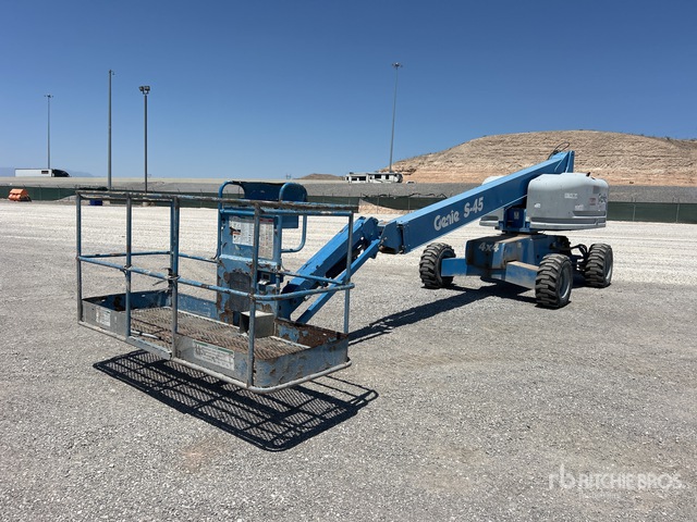 2012 Genie S-45 4WD Diesel Telescopic Boom Lift | Ritchie Bros. Auctioneers