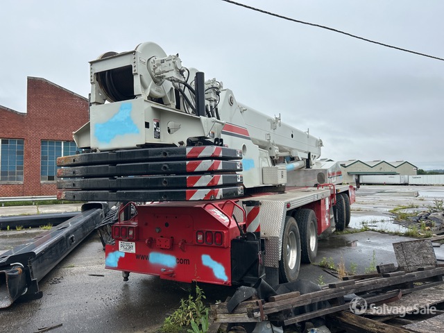 2008 Link-Belt HTC-8675 75 ton 8x4 Hydraulic Truck Crane (Inoperable ...