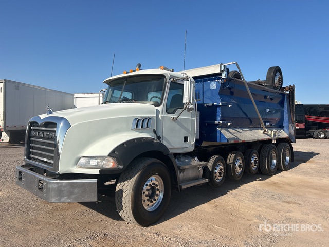 2007 Mack CT700 12x4 Super 18 Five Axle Dump Truck | Ritchie Bros ...