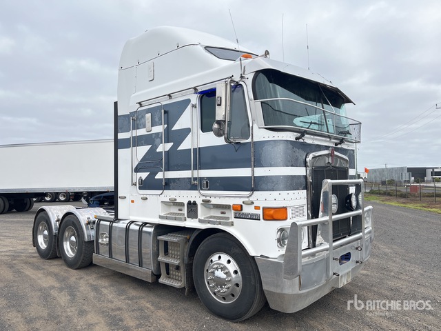2009 Kenworth K108 Big Cab Aerodyne 6x4 T/A Sleeper Truck Tractor ...