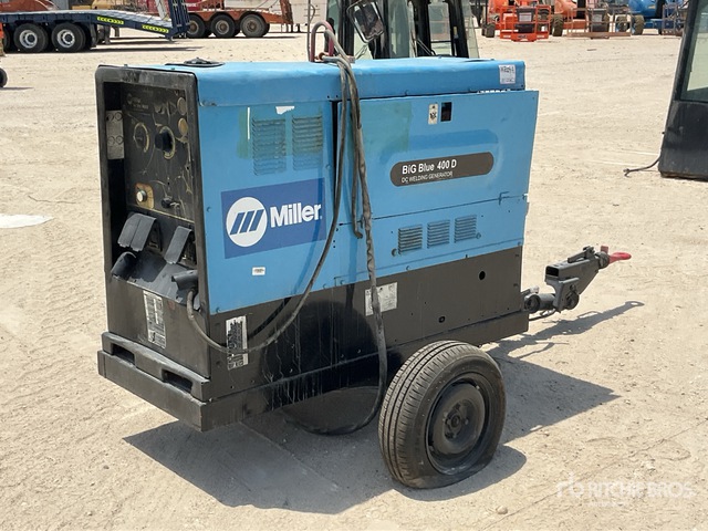 Miller Big Blue 400D Mobile Soldadora motorizada (Inoperable) | Ritchie ...