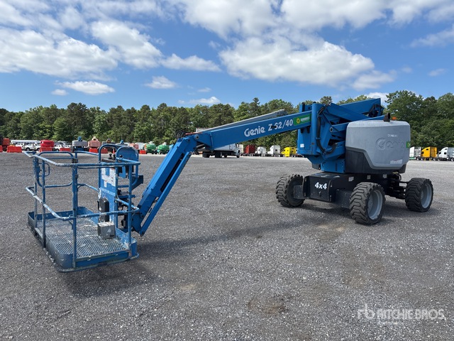 2016 Genie Z-62/40 4WD Diesel Articulating Boom Lift | Ritchie Bros. Auctioneers