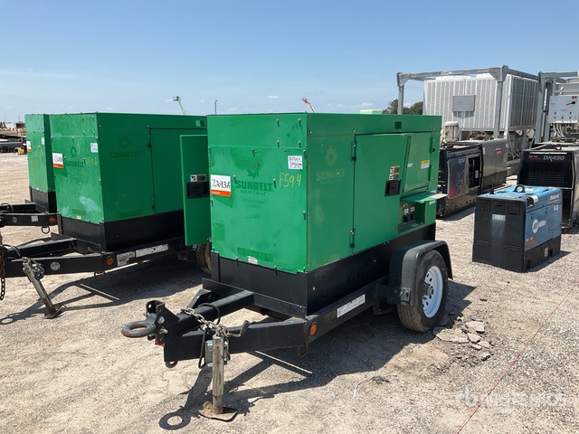 2018 Multiquip DCA25SSIU4F 20 kW Mobile Generator Set (Inoperable ...
