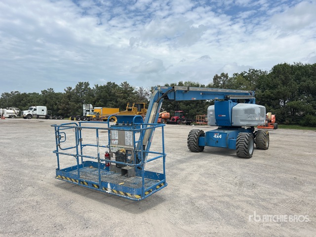 2013 Genie Z80/60 4WD Diesel Articulating Boom Lift | Ritchie Bros. Auctioneers