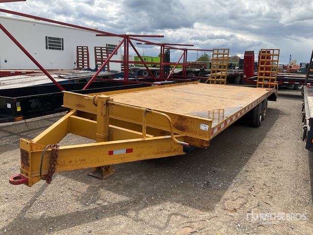 1993 Markham 24 ft T/A Equipment Trailer | Ritchie Bros. Auctioneers