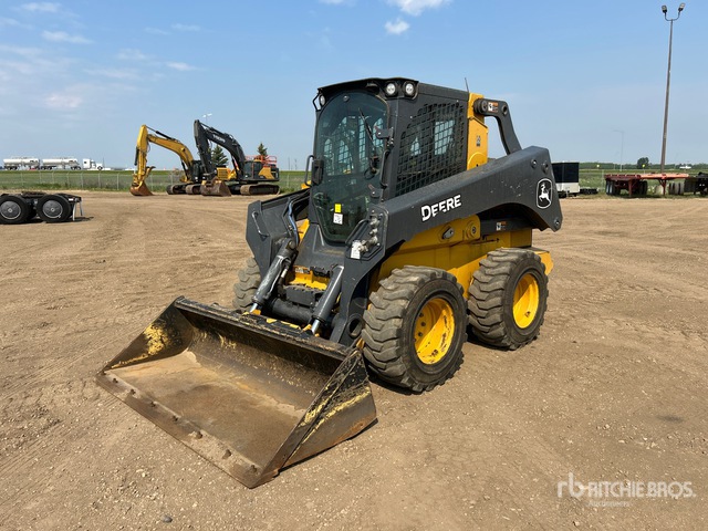 2021 John Deere 332G Two-Speed Skid Steer Loader | Ritchie Bros ...