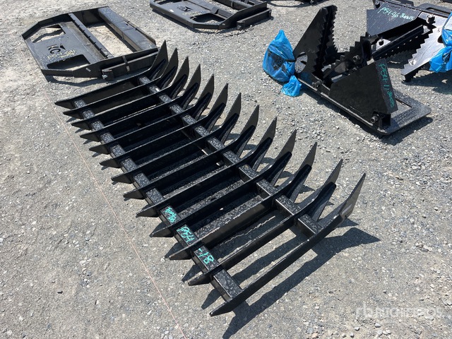2025 Kit Containers QT-RR-70 70 in Skid Steer Root Rake | Ritchie Bros ...