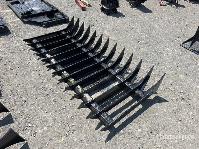 2025 Kit Containers QT-RR-70 70 in Skid Steer Root Rake | Ritchie Bros ...