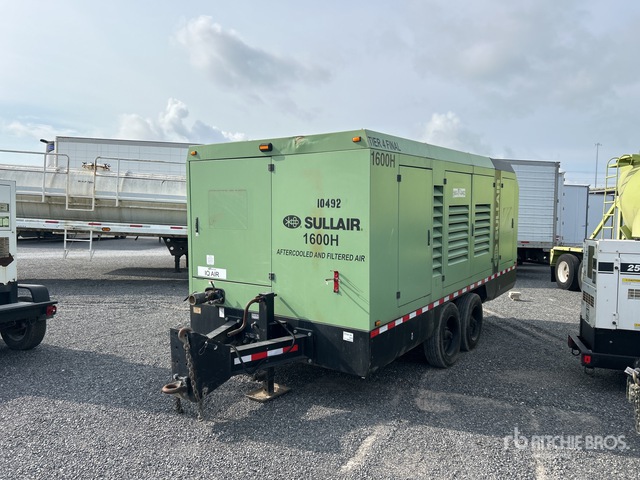 2019 Sullair 1600HAF 1600 cfm Mobile Air Compressor (Inoperable ...