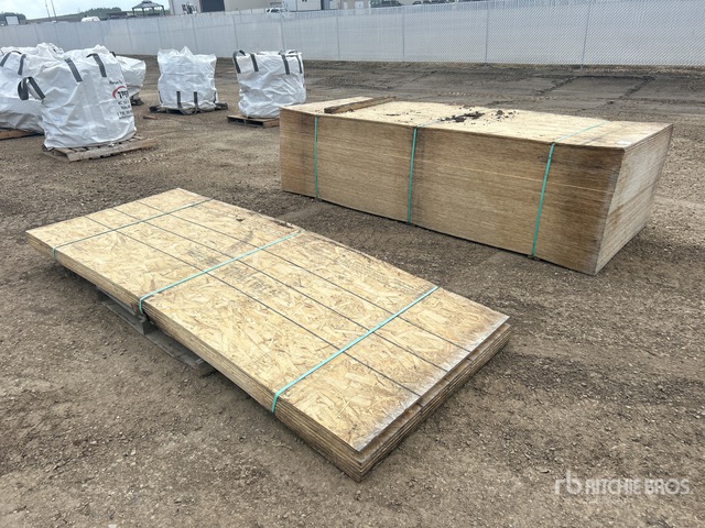 Quantity of (2) Pallets of OSB Board 4 ft x 10 ft Lumber | Ritchie Bros ...