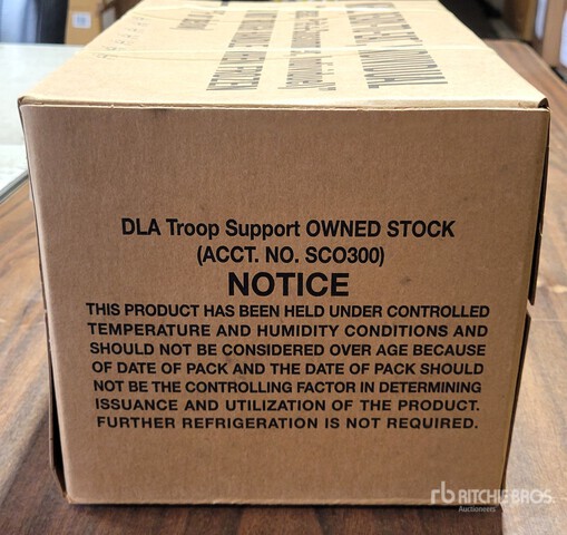 Surplus (6) Cases of Genuine U.S. G.I. Military MRE'S (Meals ready to ...