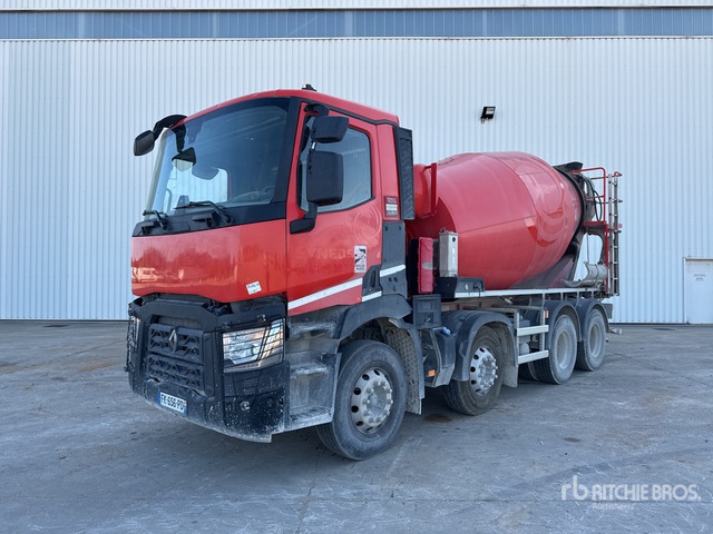 2019 Renault C430 XLOAD 8x4 Camion Malaxeur Mixer Truck | Ritchie Bros ...
