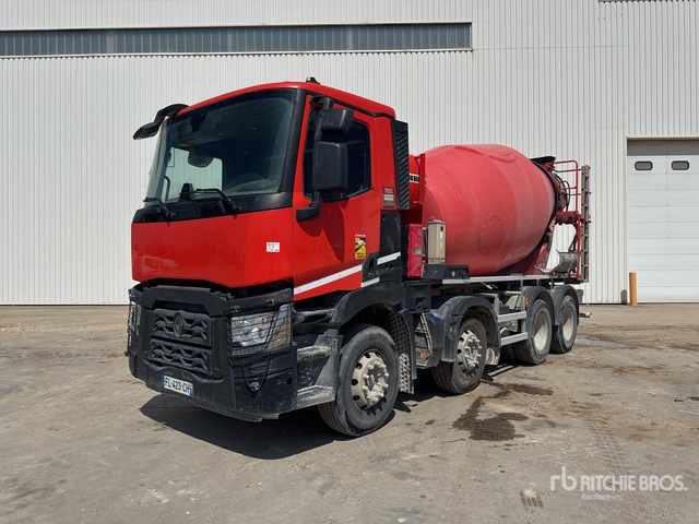 2019 Renault C430 XLOAD 8x4 Camion Malaxeur Mixer Truck | Ritchie Bros ...