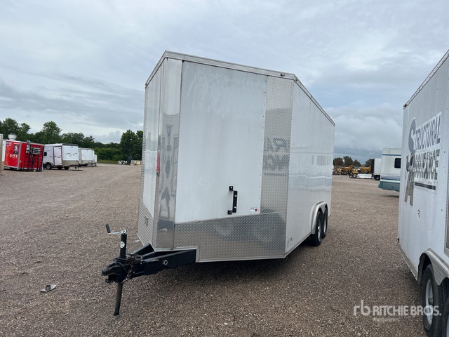 2023 Spartan SP8X16TA 16 ft T/A Spray Foam Enclosed Trailer | Ritchie ...