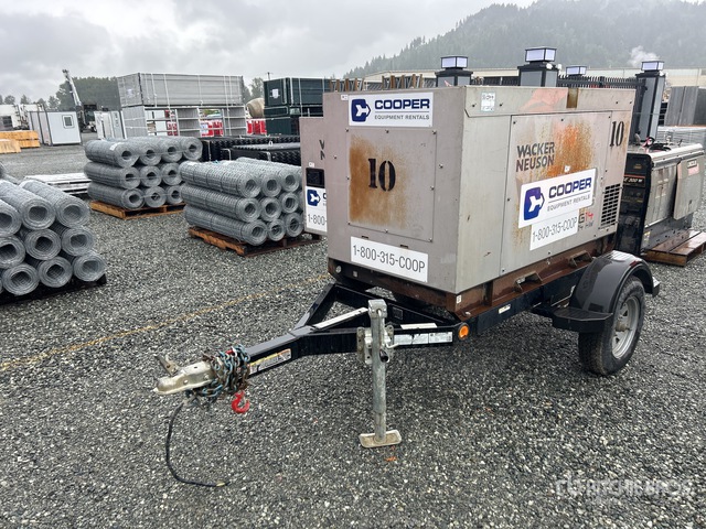 2015 Wacker Neuson G14 13.5 kW Mobile Generator Set | Ritchie Bros ...