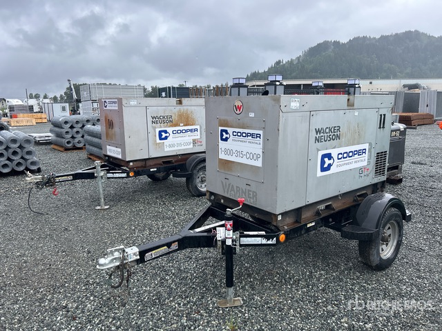 2015 Wacker Neuson G14 13.5 kW Mobile Generator Set | Ritchie Bros ...
