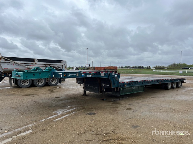 2018 Deloupe 55 ft Tri/A Sliding Axle Trailer | Ritchie Bros. Auctioneers
