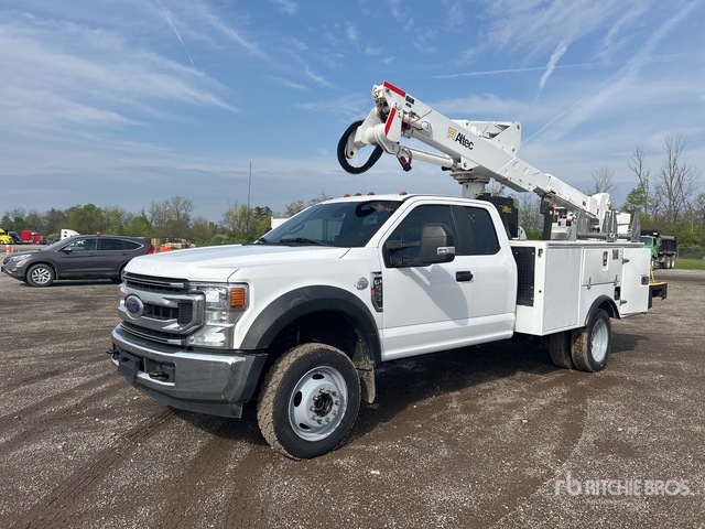 2020 Altec AT37G 37 ft on 2020 Ford F-550 XL 4x4 Extended Cab Bucket ...