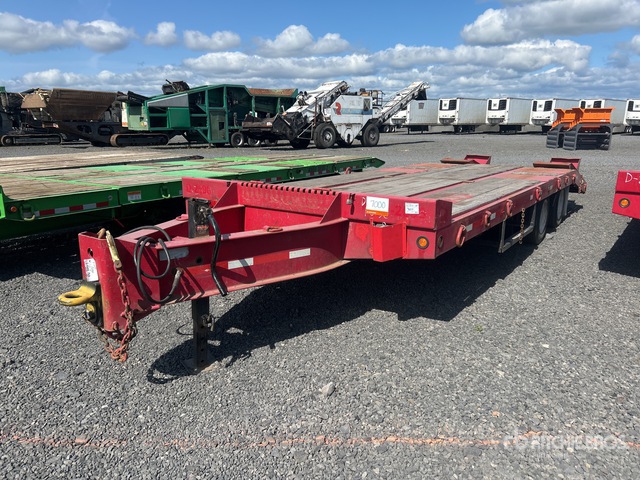 2008 Interstate 40 DLA 25 ft T/A Equipment Trailer | Ritchie Bros ...