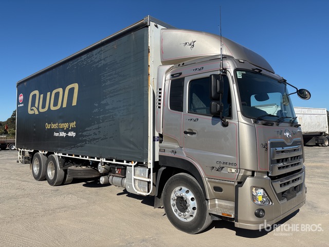 2019 UD CD 25 360 6x2 Curtain Side Truck | Ritchie Bros. Auctioneers