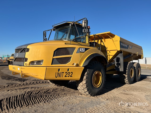 2011 Volvo A35F Articulated Dump Truck | Ritchie Bros. Auctioneers