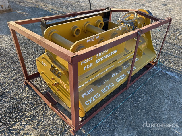 SEC Q/C Excavator Mulcher - Fits 20 - 24 ton | Ritchie Bros. Auctioneers