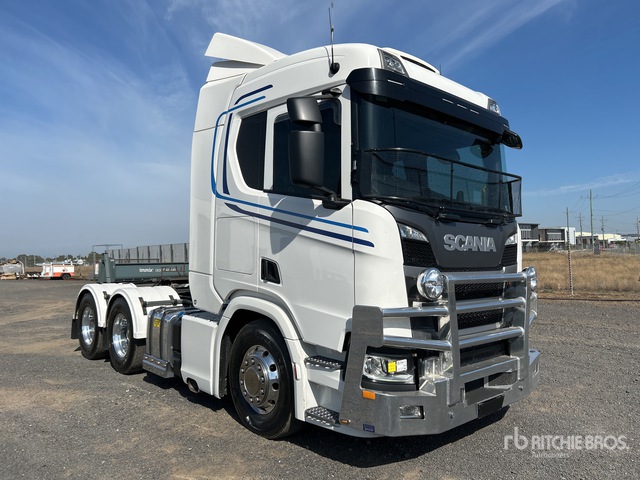 2021 Scania R540 6x4 T/A Sleeper Truck Tractor | Ritchie Bros. Auctioneers