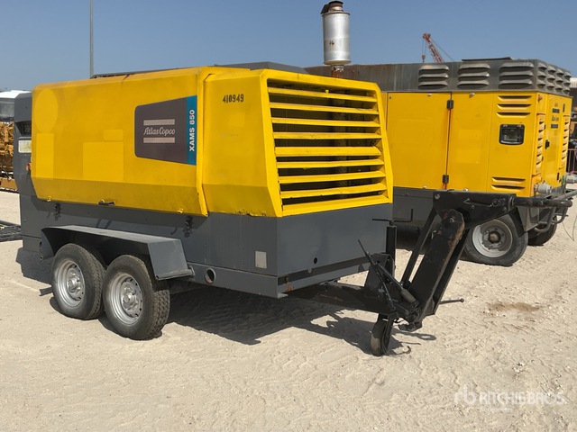 2019 Atlas Copco XAMS850 CD Mobile Air Compressor (Inoperable ...