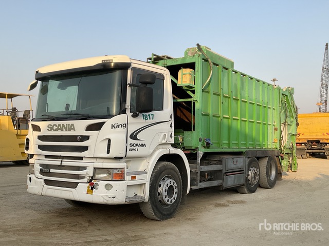 Scania P320 6x2 Rear Loader Waste Collection Truck | Ritchie Bros ...