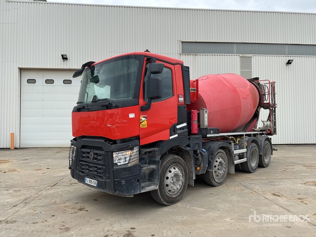 2019 Renault C430 XLOAD 8x4 Camion Malaxeur Mixer Truck | Ritchie Bros ...