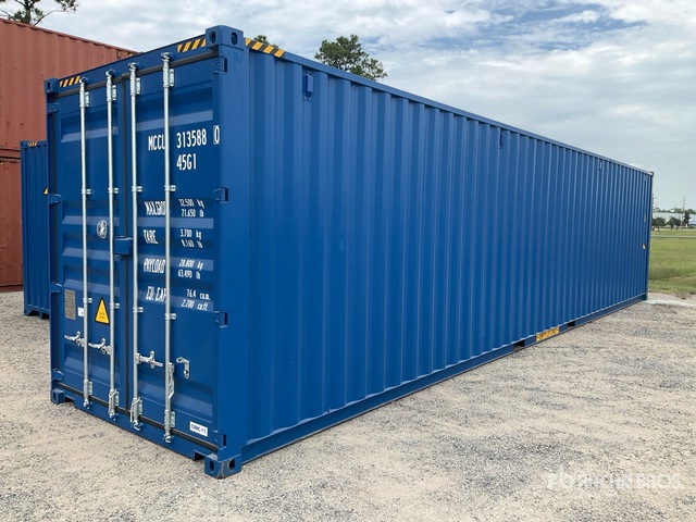 2025 40 ft High Cube Contenedor de almacenamiento | Ritchie Bros ...