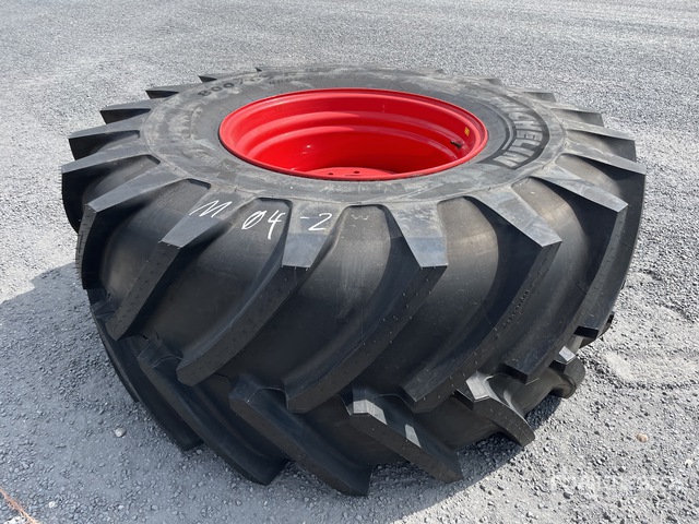 Michelin 800/65R32 MEGA X BIB Wheels | Ritchie Bros. Auctioneers