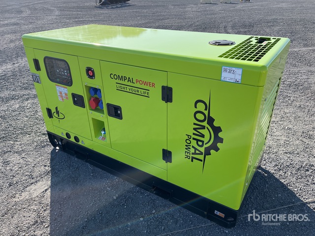 2025 Compal VG-R30 30 kW 37.5 kVA Generator Set (Unused) | Ritchie Bros ...