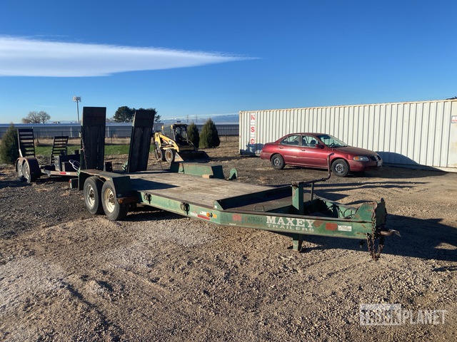 1993 Maxey 16 ft T/A Equipment Trailer in Johnstown, Colorado, United ...